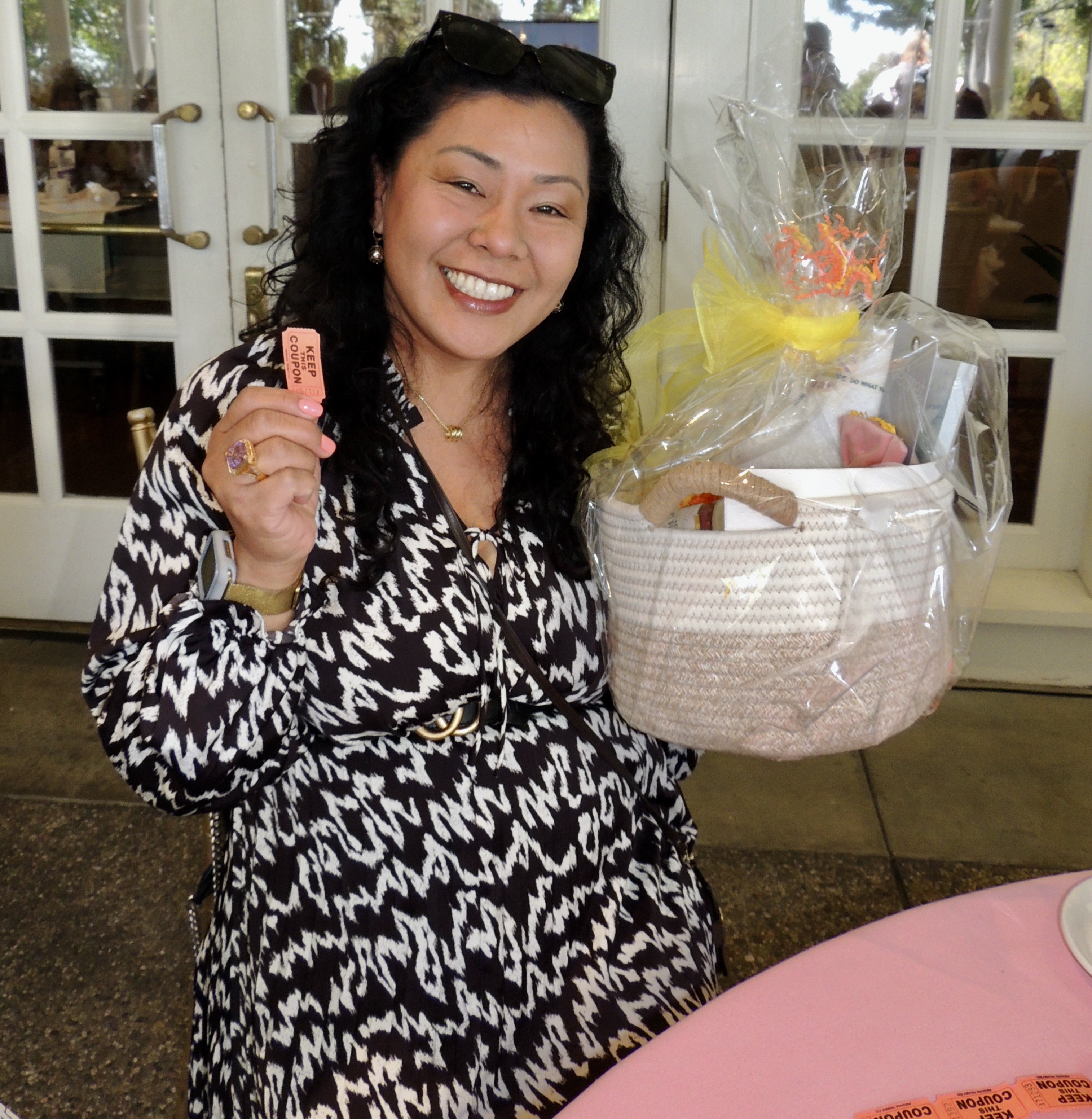 Trish and her winning ticket - Operation Walk