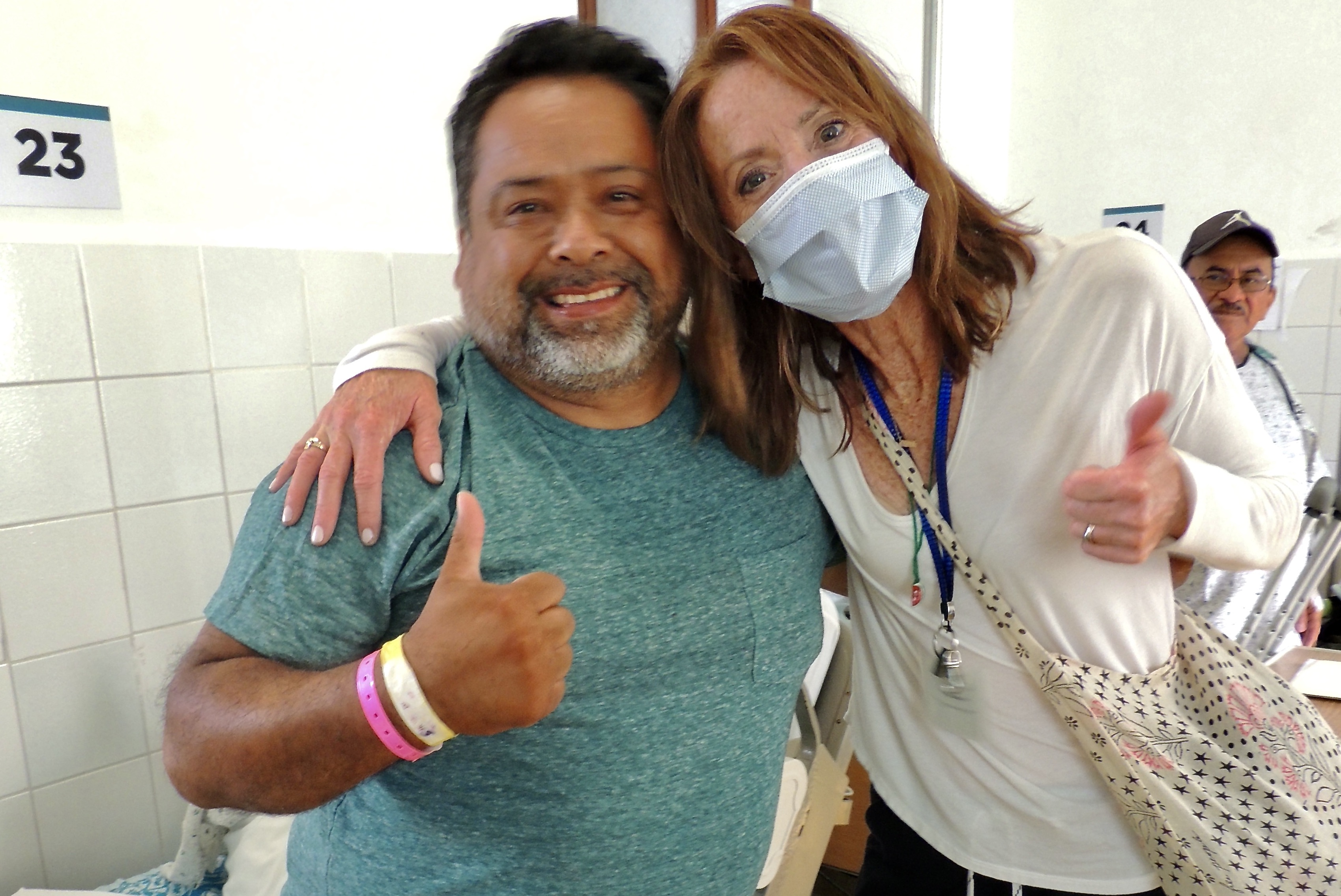 Thumbs up for #114 Luis and Ava copy - Operation Walk