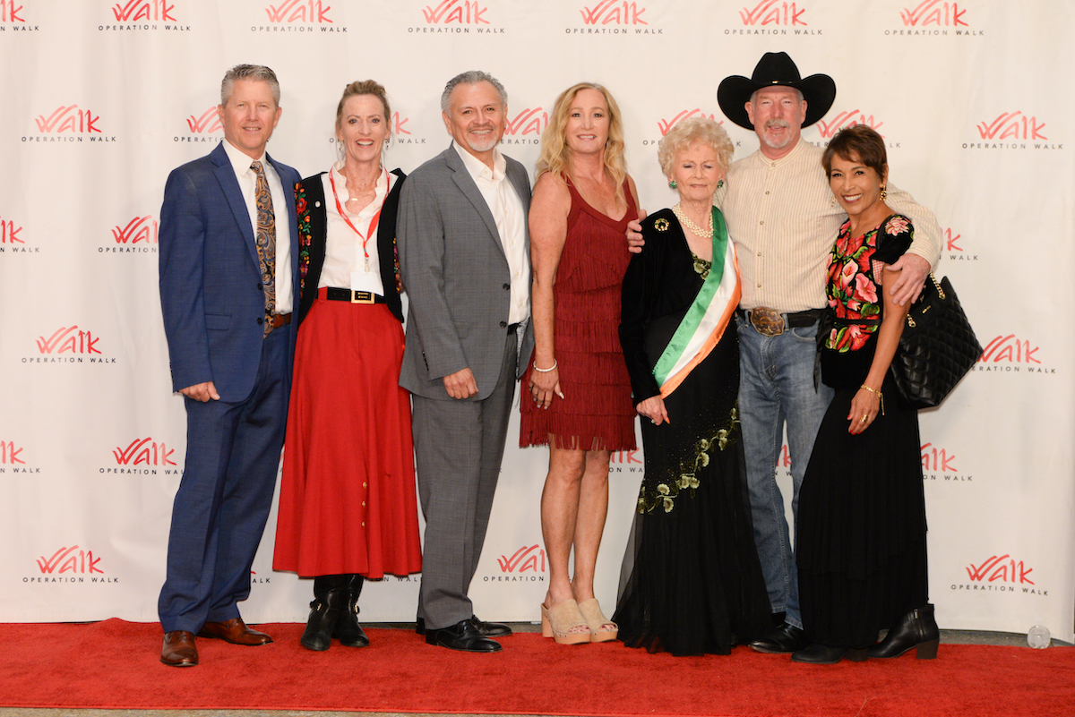 Szechy family on the Red Carpet - Operation Walk