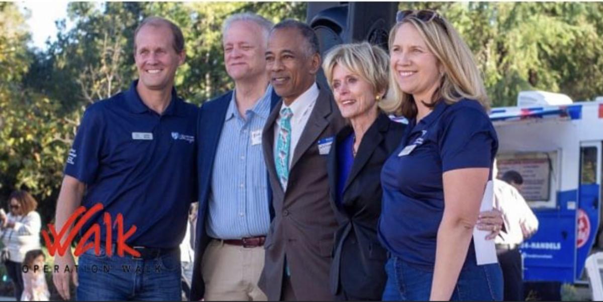 Mike, Marilyn Dorr, and Dr. William Long received a grant from the ...