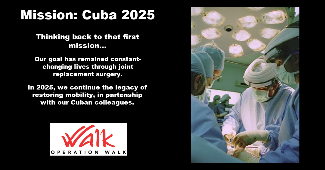Countdown to Cuba - Operation Walk
